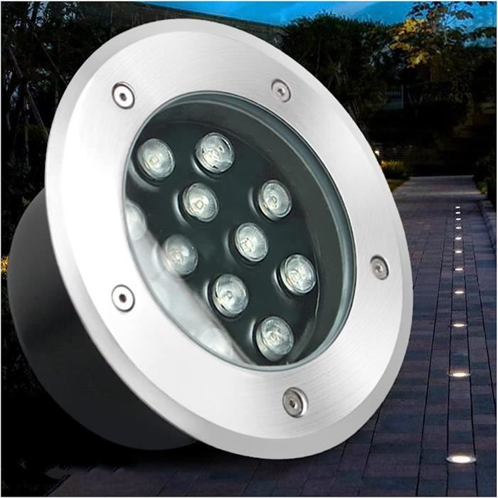 Spot Led Encastrable Exterieur Lumières De Sol À Led Basse Tension 12V ...