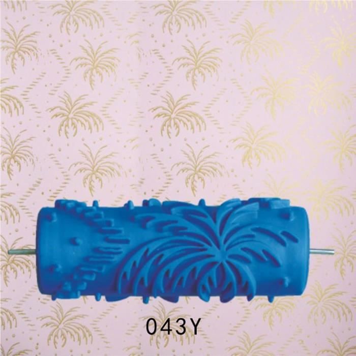 5 '' En Fleur Motif Peinture Rouleau Art Peinture Décorative Brosse À ...