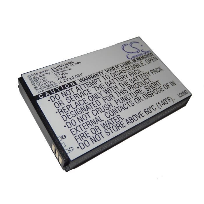 Batterie de secours pour téléphone portable Runbo X3 - et Runbo X5, X5 ...