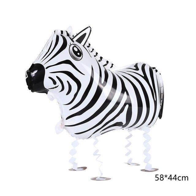 Décoration de voiture de mariage,zebra--Ballons à hélium animaux en ...