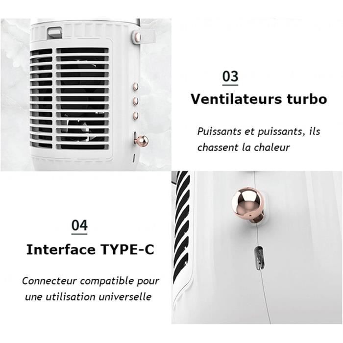 Climatiseur Sans Évacuation - 3 Vitesses De Vent Ventilateur ...