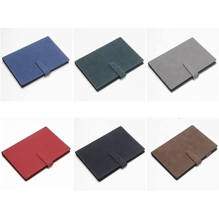 Cahier Notebook Simple Fashion Retro Load-Leaf Diary Meeting Record ...