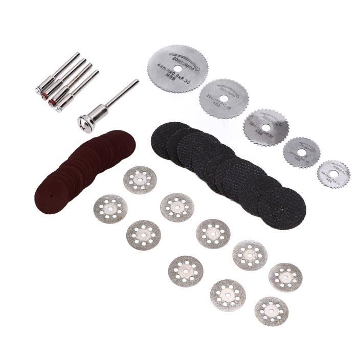 Tbest Kit de lame de scie à découper Kit de Lame de Scie, Meule ...