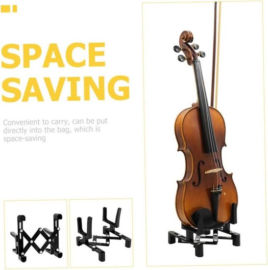4 Pices Stand De Violon Support De Violon Extensible Prsentoir Pour ...