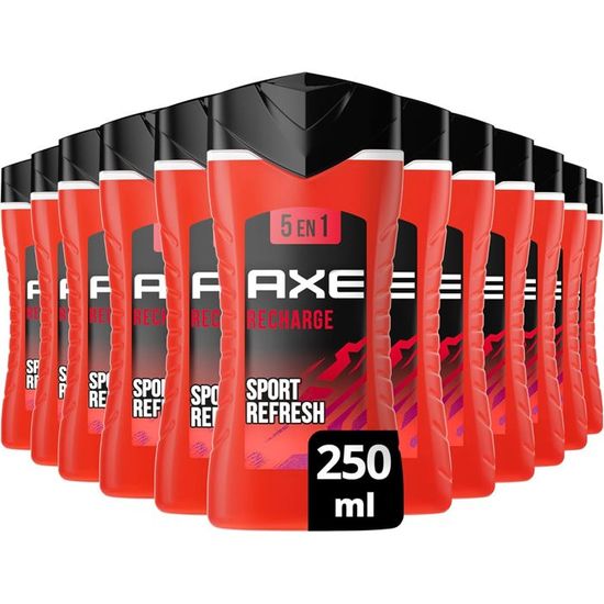 Gel Douche Homme 5En1 Sport Refresh - 24H Hydratant - 87% D'Ingrédients ...