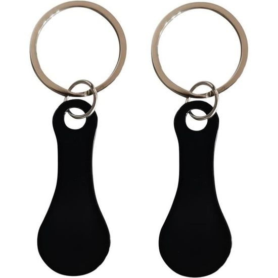 LIWI-Porte-clés jetons pour chariot de courses, jetons de monnaie ou ...