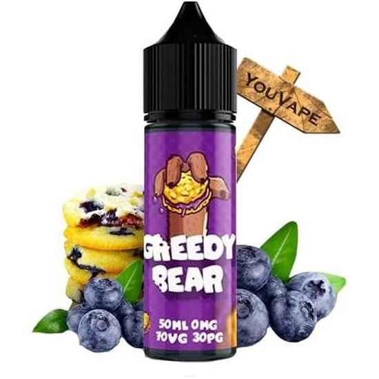 Greedy Bear Bloated Blueberry 50ml, Goût E Liquide, Cigarette ...