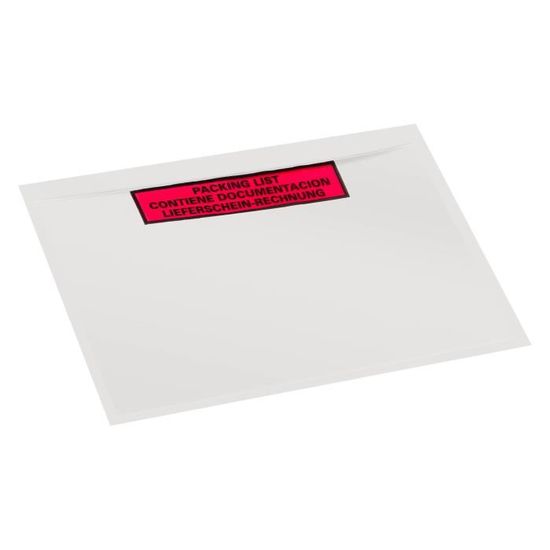 Pochette adhésive "documents ci-inclus" international classique 228 x ...