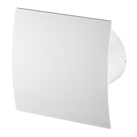 100mm Timer Aerateur Salle De Bain Extracteur D'air Blanc ABS Panneau ...