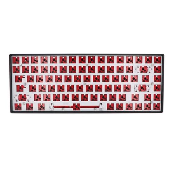 KG84 84 Key Keyboard Kit Hot Swappable USB Wired DIY Kit,A - Cdiscount ...