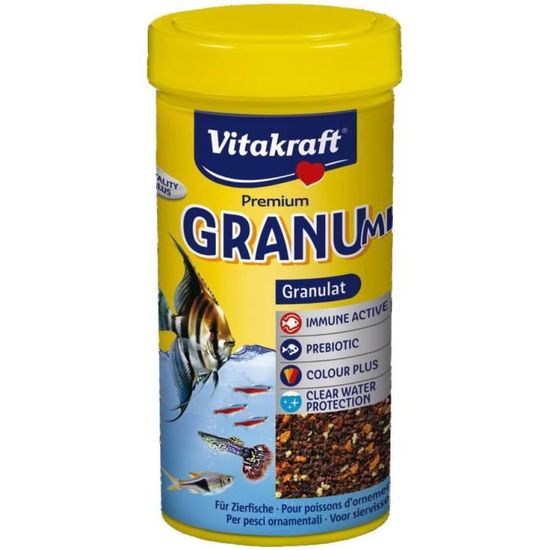 VITAKRAFT Vita granu mix - Pour poissons - 250 ml - Cdiscount
