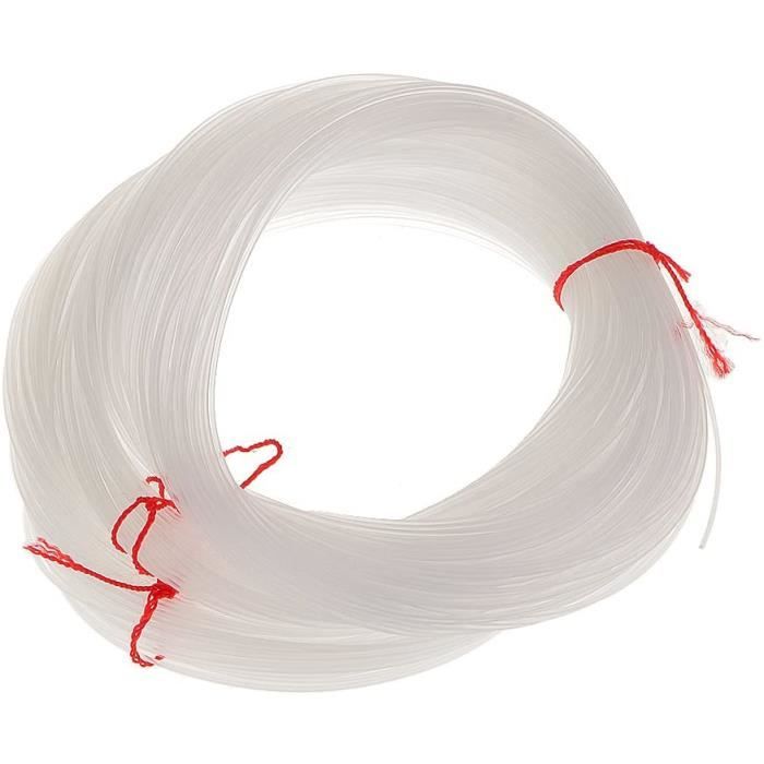 Fil De Nylon Transparent, 100 M, Diamètre 1 Mm Bateaux De Pêche-Pêche ...