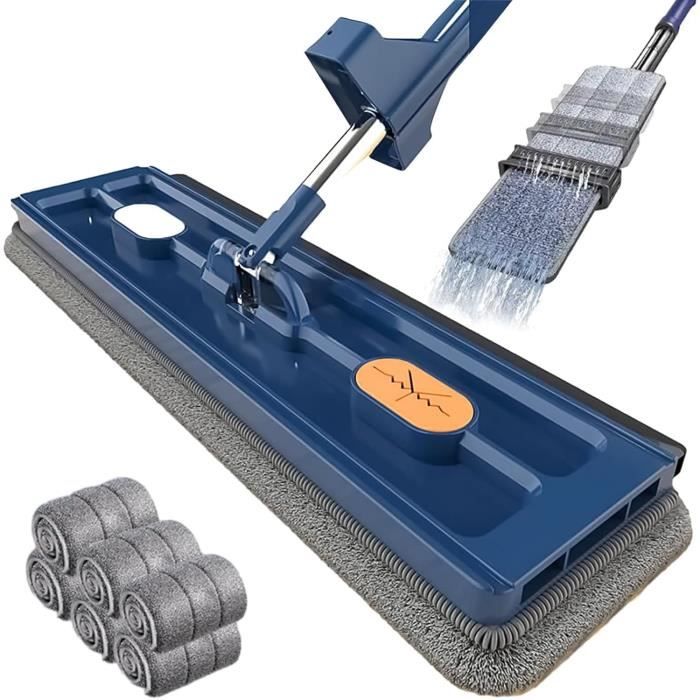 Grande Serpillère Plate Avec Fonction Essorage, Articulation Rotative À ...