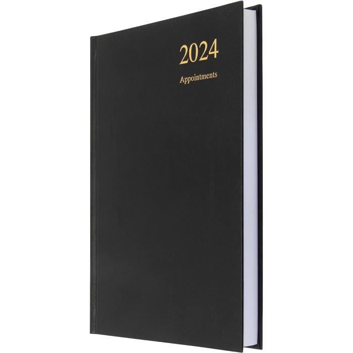 Essential Agenda 2024 Journalier 2024 Avec Rendez-Vous – Agenda 2024 ...