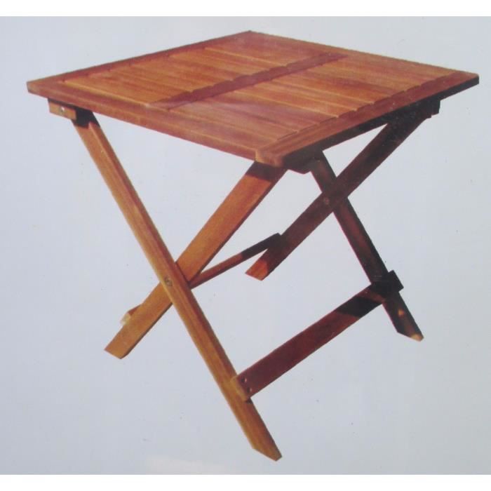TABLE BASSE EN BOIS D'ACACIA PLIANTE PIABLE DECORATION POUR SALON ...