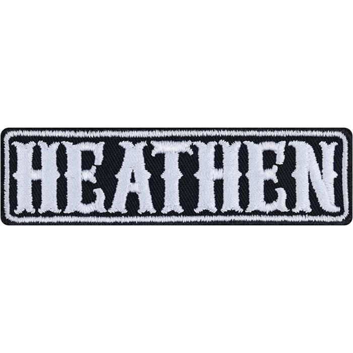 HEATHEN Écusson thermocollant HEIDEN Viking à coudre-repasser ...