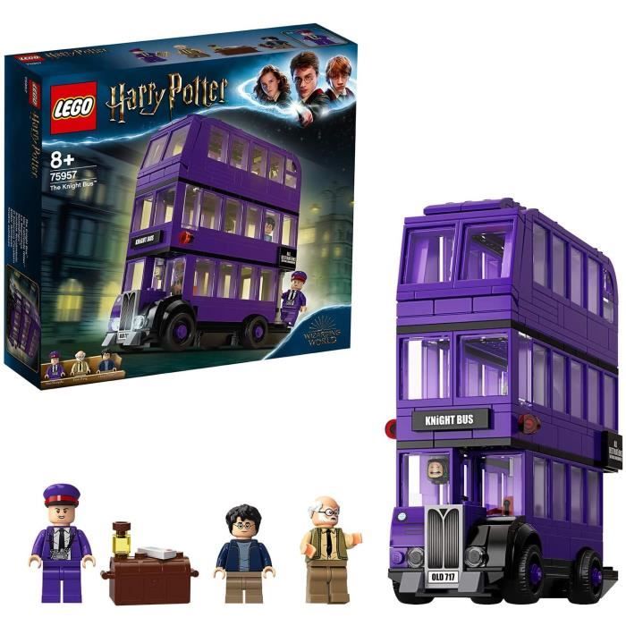 Le Magicobus Harry Potter Bus Violet à 3 Niveaux Jeu d'Assemblage ...