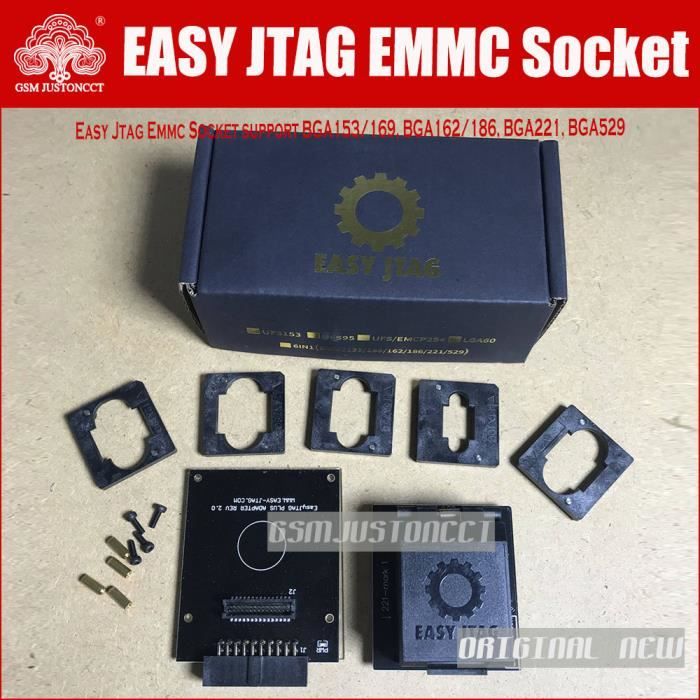 Emmc socket - Easy Jtag Plus Box Z3x + Nouveau Kit De Prise Emmc Pro ...
