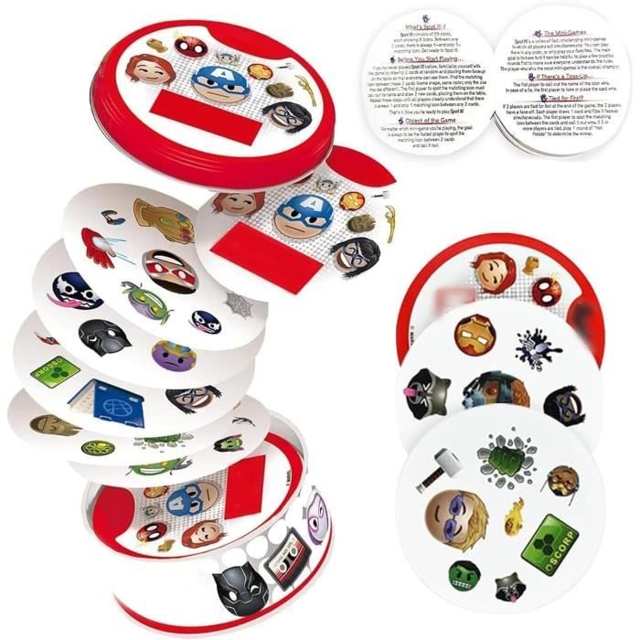 Dobble Kids Cartoon Dobble Kids Jeu De Cartes Pour Enfants, Jeu De ...