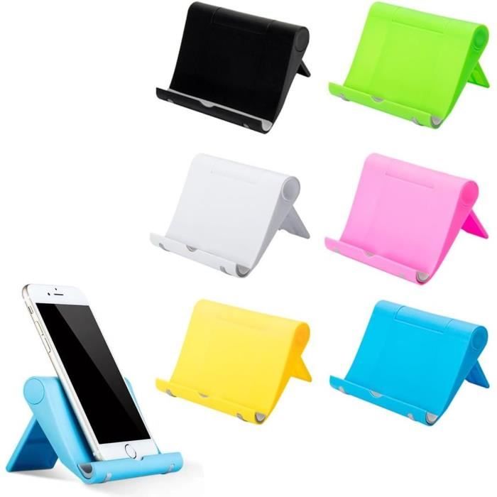 6 Pièces Support Réglable Pour Téléphone Portable, Support Téléphone ...
