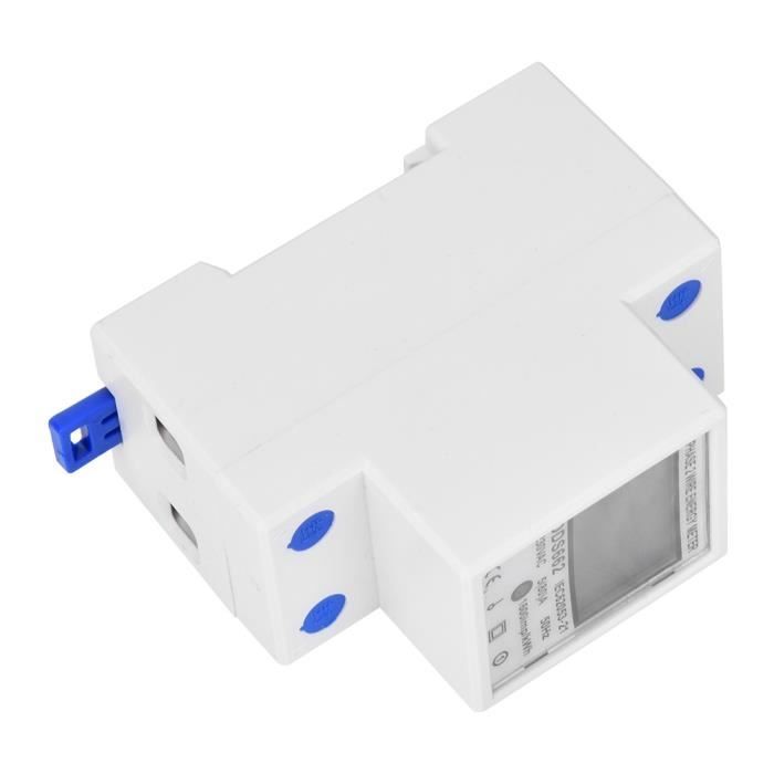 Digital Energy Meter, LED Digital Energy Meter LCD Display monophasé ...