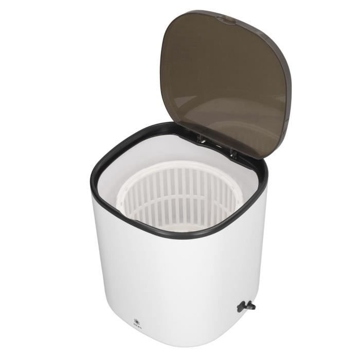 Mini Machine à Laver Portable - EJ.LIFE - Blanc - 4,5 L - Prise UE ...