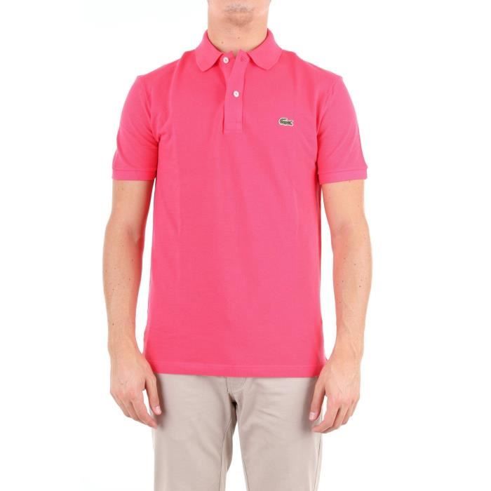 LACOSTE HOMME BH401200CORALLO ROSE COTON POLO Rose - Cdiscount Prêt-à ...