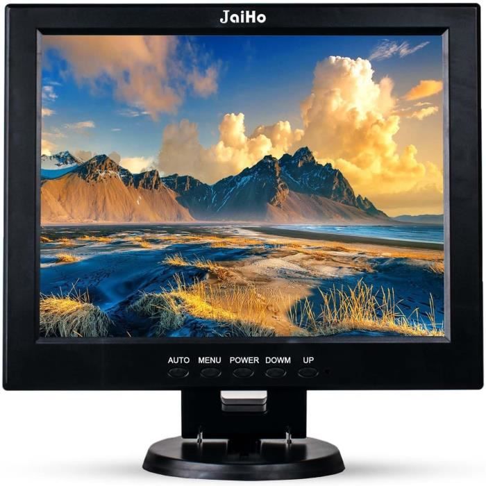 Moniteur 12 Pouces Écran Lcd 4:3 800X600 Sécurité Ecran Moniteur Avec ...