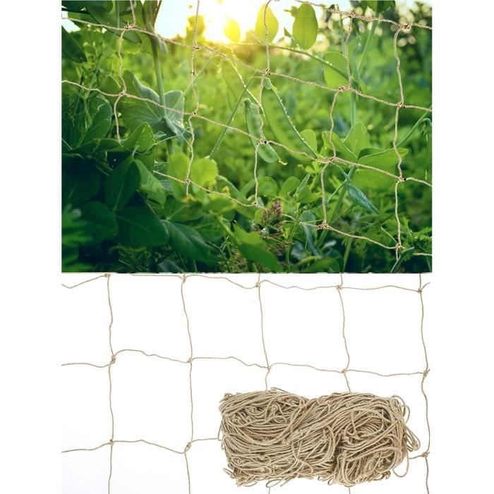 Filet De Treillis De Ficelle De Jute Filet De Support De Plantes ...