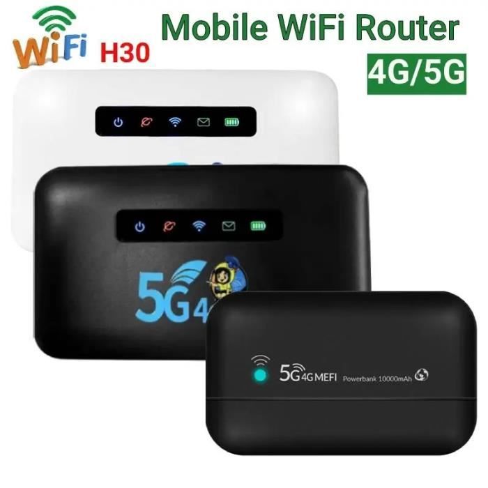 Routeur mobile - Routeur mobile WiFi portable H30, CAT4, 150Mbps, LAN ...