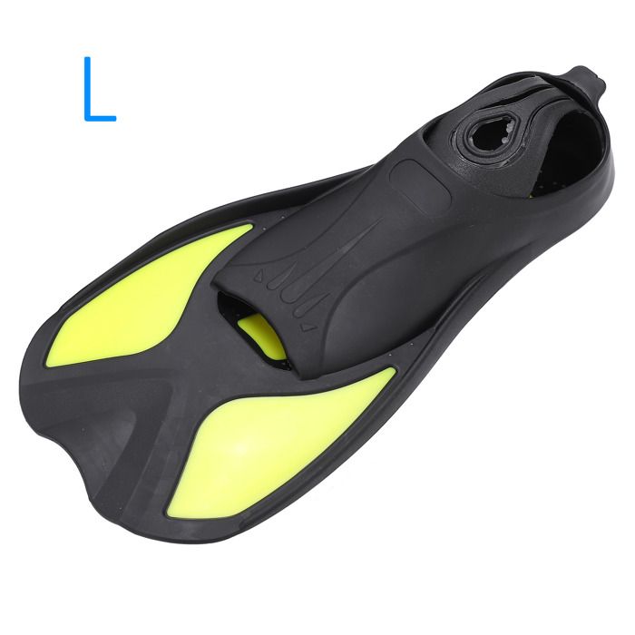 Palmes de natation souples pour sports nautiques en plein air, noir et ...