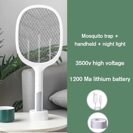 Raquette Anti Moustiques Électrique Tueur de Moustiques Intelligent pour été - Cdiscount Au ...