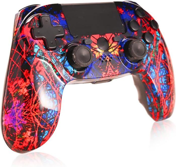 Manette sans Fil avec Câble de Charge Compatible PS4 Contrôleur Manette ...
