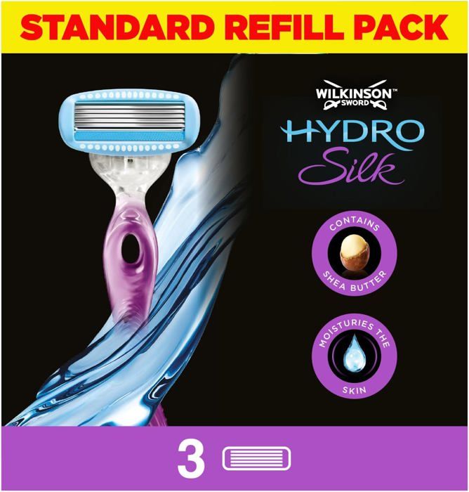 Lames de rasoir Hydro Soie avec sérum pour femme,Lot de 3 - Cdiscount ...