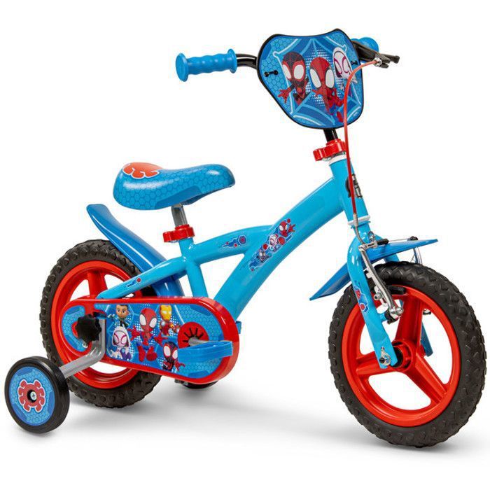 Vélo Enfant Marvel - Spidey et ses Amis - Spiderman - Roues 12" - Age 3 ...