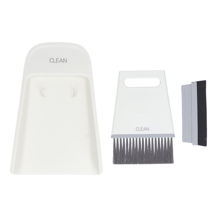 Mini balai manuel polyvalent, ensemble de brosses à poussière, balai de ...