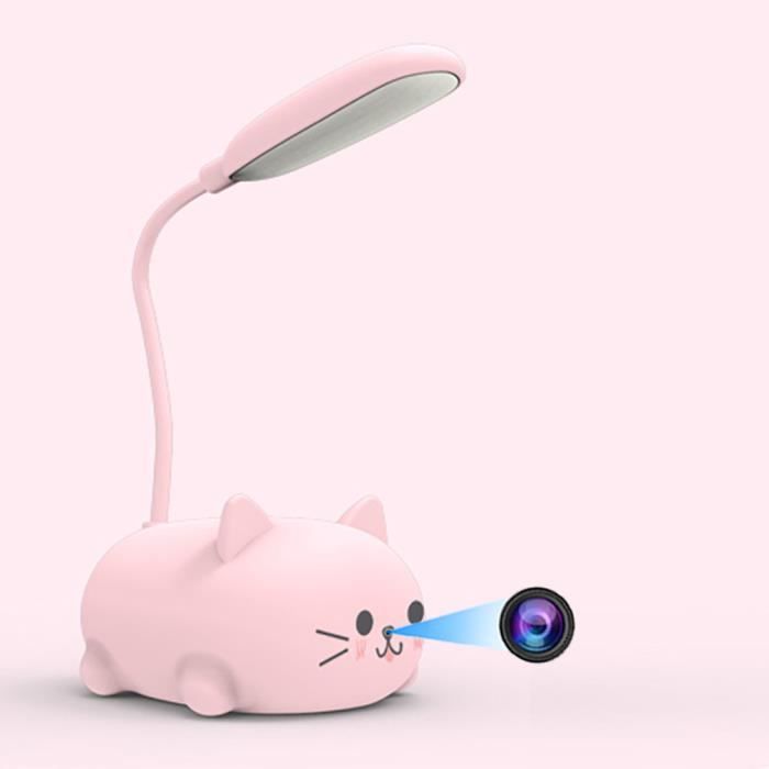 HD rose avec carte 128G-Mini caméra de surveillance sans fil avec ...