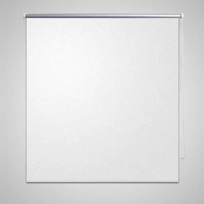 AKOZON Store à rouleau 40x100 cm Blanc - AKO7646491610378 - Cdiscount ...