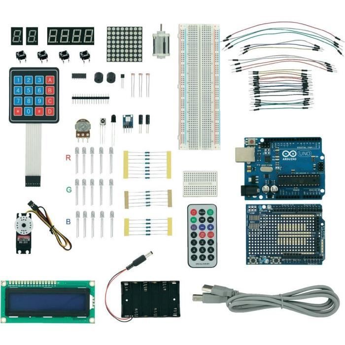 Kit de démarrage V2 avec Arduino Uno REV3 - Cdiscount Auto