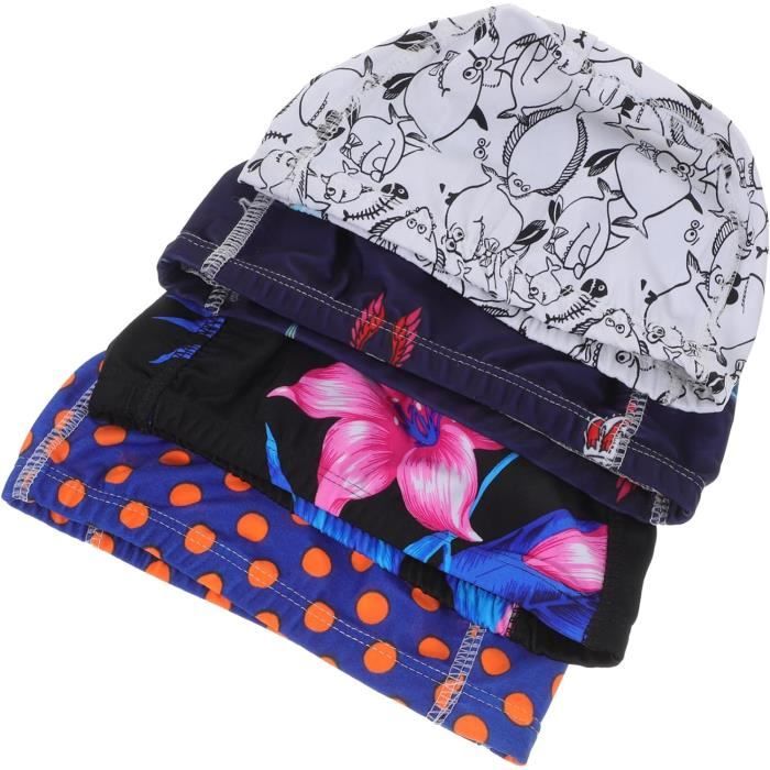 4 Pièces Bonnet De Bain Bonnets De Douche Pour Femmes Casquettes De ...