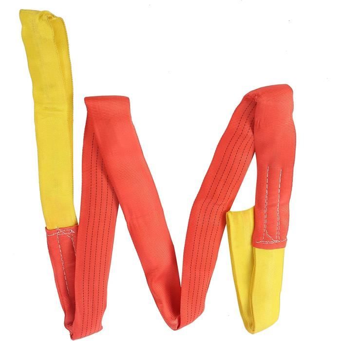 Élingues de levage, 3 tonnes, résistance à l'usure, sangle de levage ...