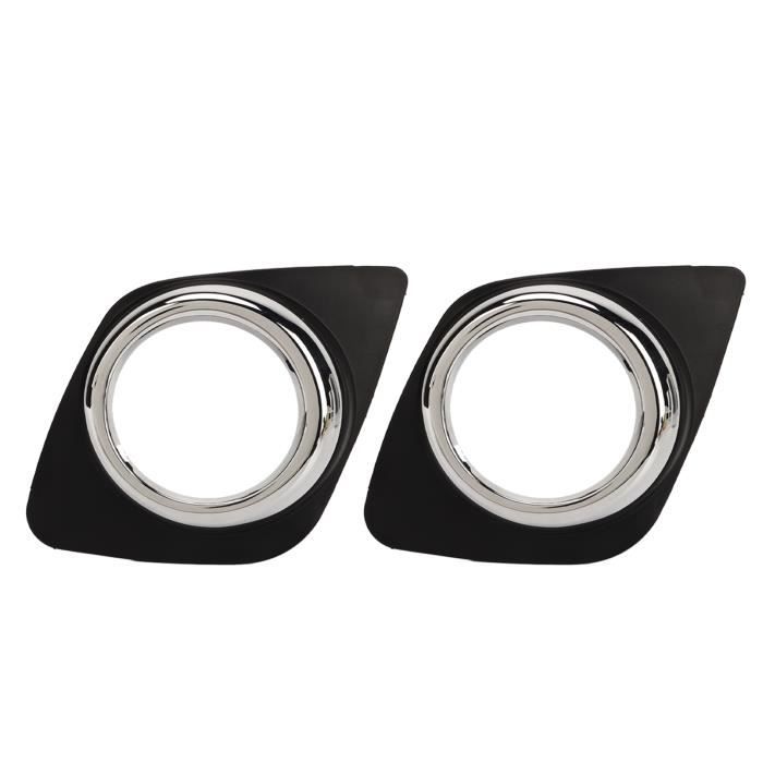 RHO- Lunette de phare antibrouillard Lot de 2 caches de pare-chocs ...