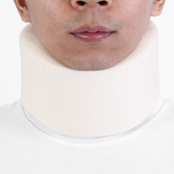 EBTOOLS Attelle cervicale Orthèse cervicale en mousse souple réglable ...