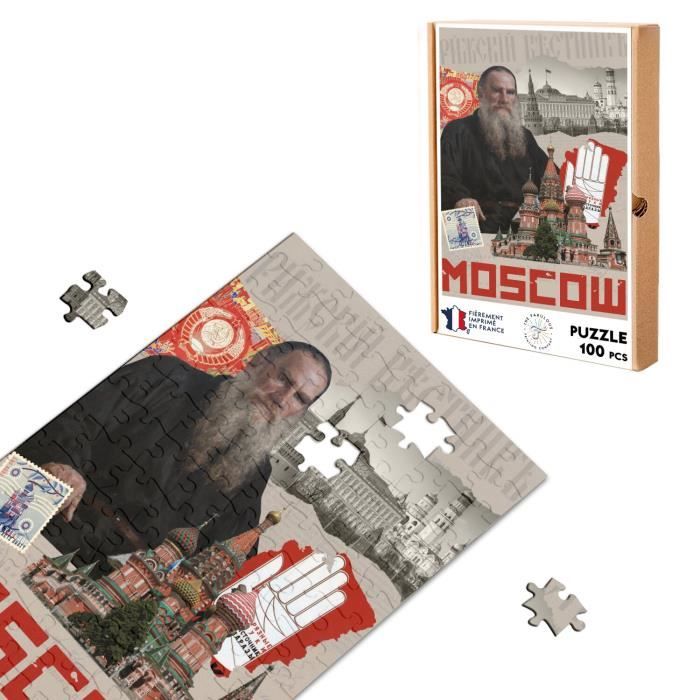 Puzzle Classique 100 pièces Moscow Vintage Moscou Russie Voyage ...