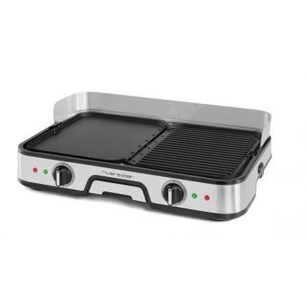 Plancha RIVIERA & BAR - QPL525 - Surface de cuisson 45,5 x 29cm - 6 à 8 ...