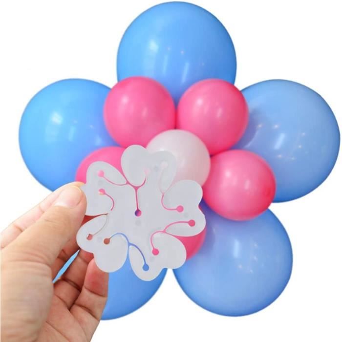 30 Pièce Portable Fleur Forme Balloon Clips, Ballons Accessoires ...