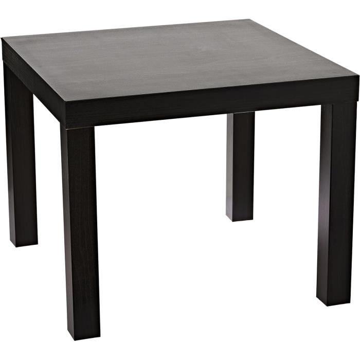 Side Table Black - 55X55X45 ------()------- By Imperial Housewares Ã ...