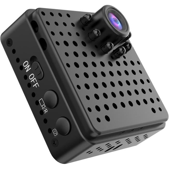 Mini Caméra Wi-Fi | Caméra D'Intérieur 4K Hd Sans Fil Avec Grand Angle ...