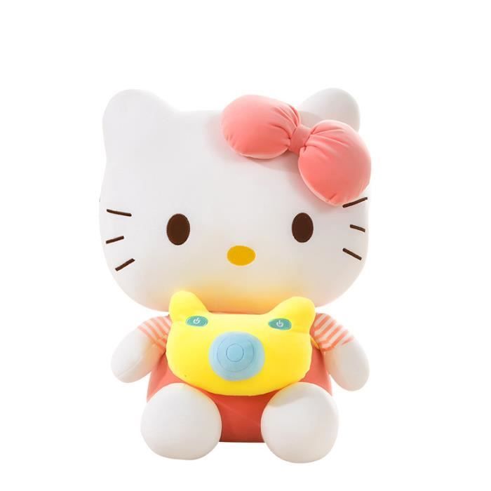 Peluche Hello Kitty, jouet en peluche chat mignon 35 cm pour enfants ...