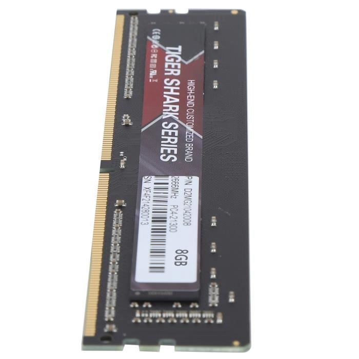 Qiilu RAM DDR4 16 Go RAM DDR4 élégante en aluminium haute performance ...